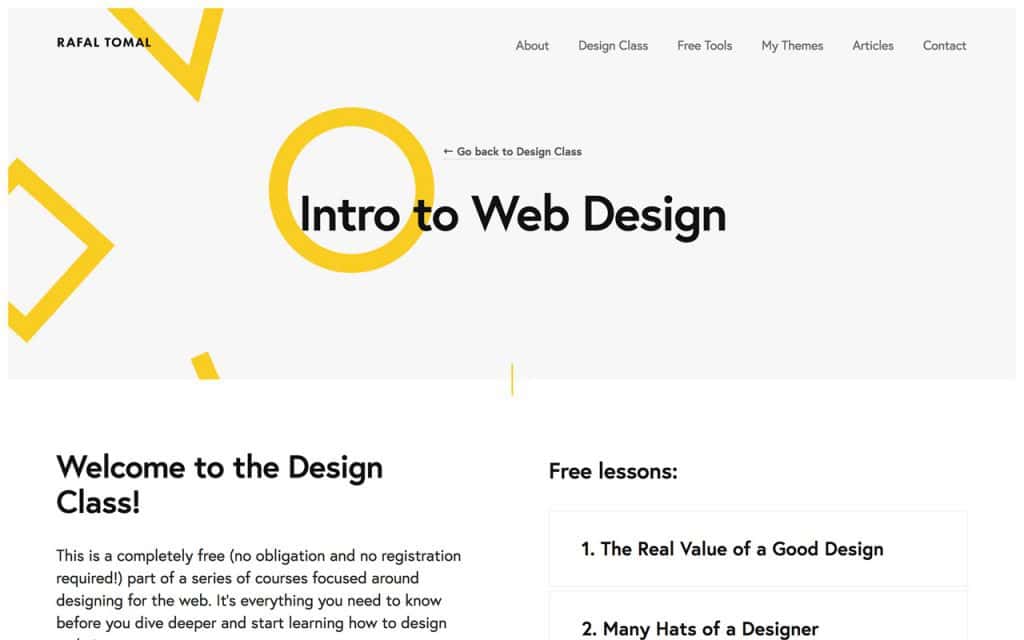 Introduction to Design Web par Rafal Tomal - Lotin Corp.