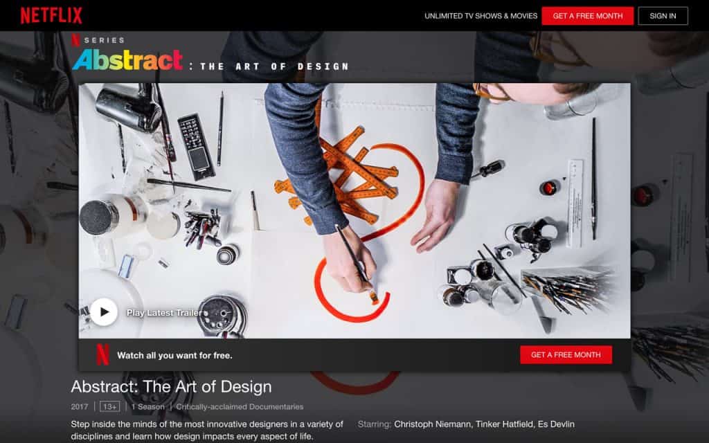 Documentaire : Abstract: The Art of Design - Lotin Corp.