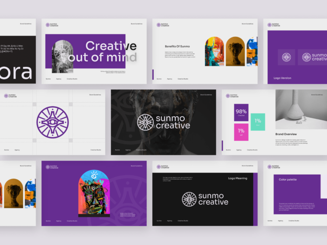 Le design d'identité de marque : Guide & exemples - Lotin Corp.